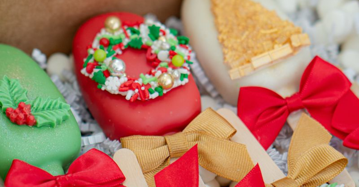 These 8 Christmas Cakesickles Are Almost Too Lovely to Eat