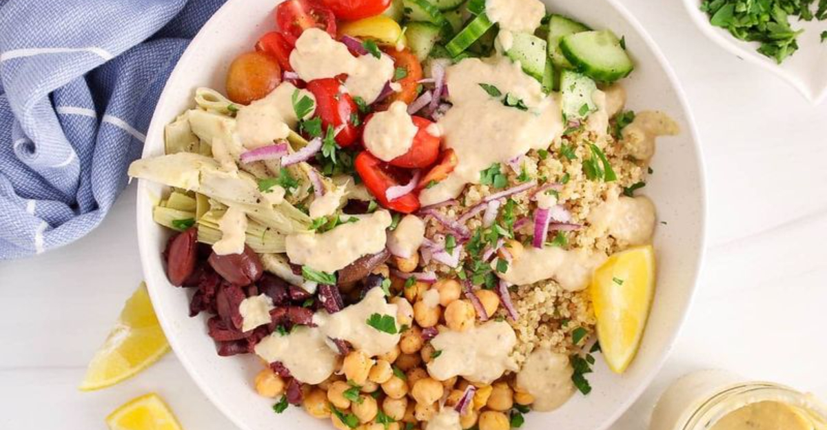 11 Protein-Packed Bowls with Veggies and Zesty Lemon Dressing - Foodie ...